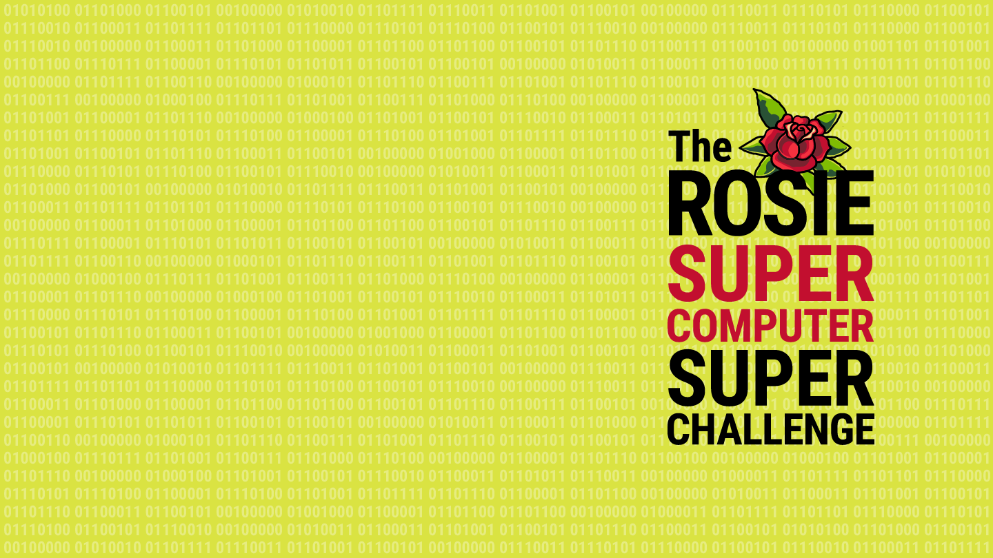 Rosie Supercomputer Super Challenge | MSOE