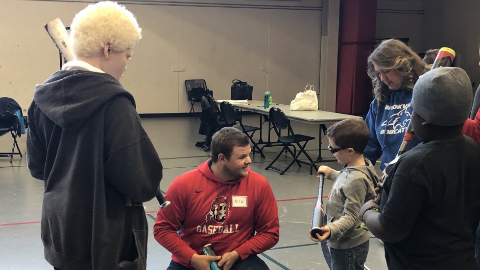 MSOE baseball pitches in to help children with vision loss play ball ...
