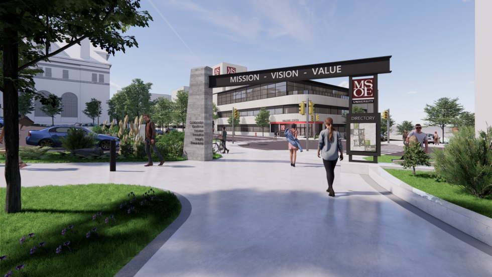 MSOE continues campus transformation with plans for campus green ...