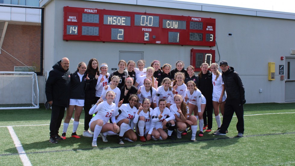 Women's soccer wins conference title | News | MSOE