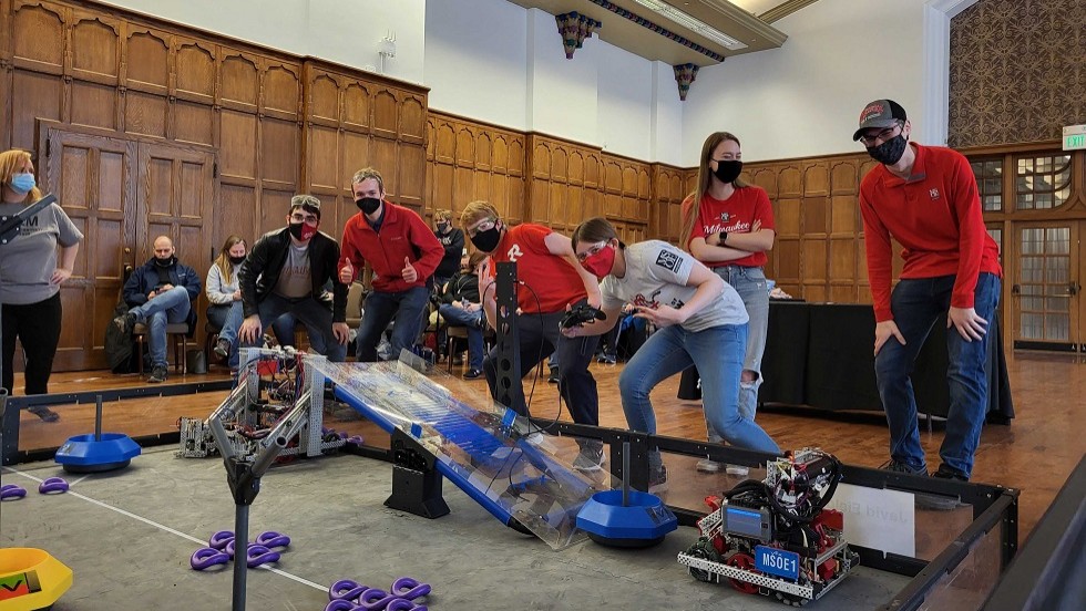 Raider Robotics receive Design Award at Purdue University Memorial VEX ...