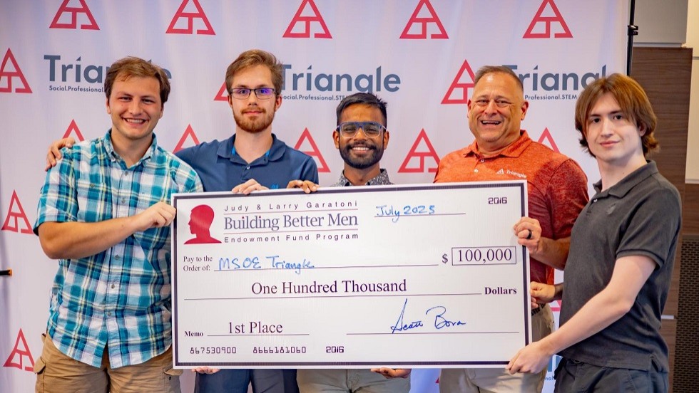 MSOE’s Triangle Fraternity recognized as Chapter of the Year | News | MSOE