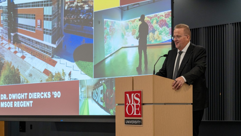 MSOE celebrates five years of student and industry impact with Diercks ...