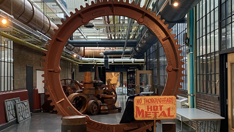 Industry and art merge in “Patterns of Meaning” at Grohmann Museum ...